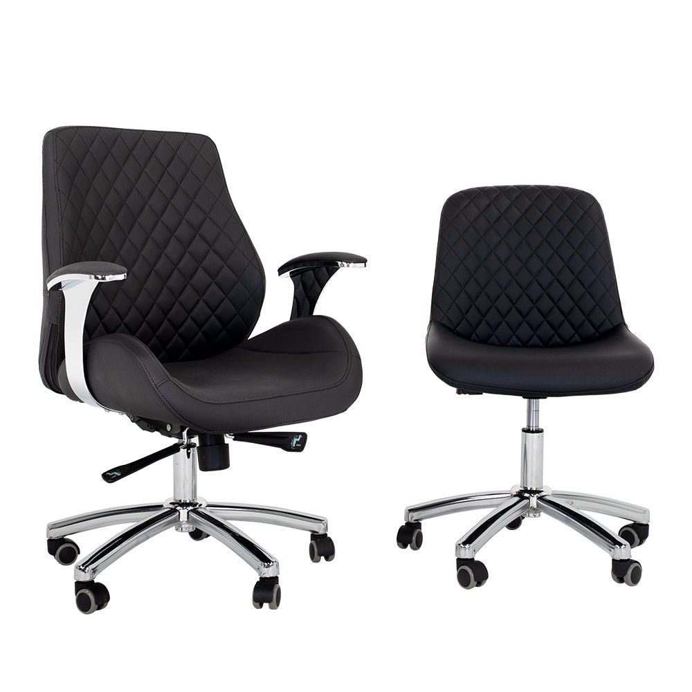 Customer Chair C010 + Technician Chair T008 – New Star Salon Furniture