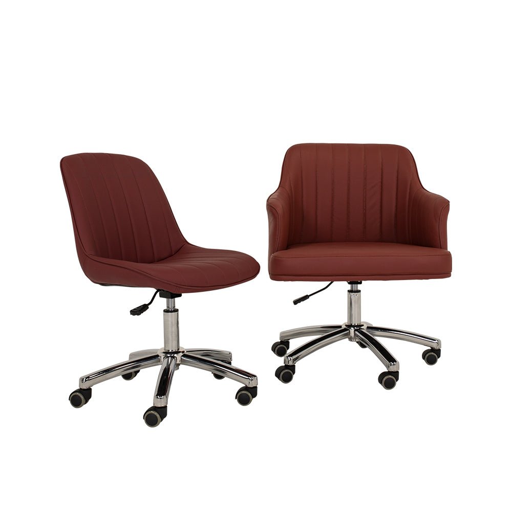 Customer Chair C015 + Technician Chair T009 – New Star Salon Furniture
