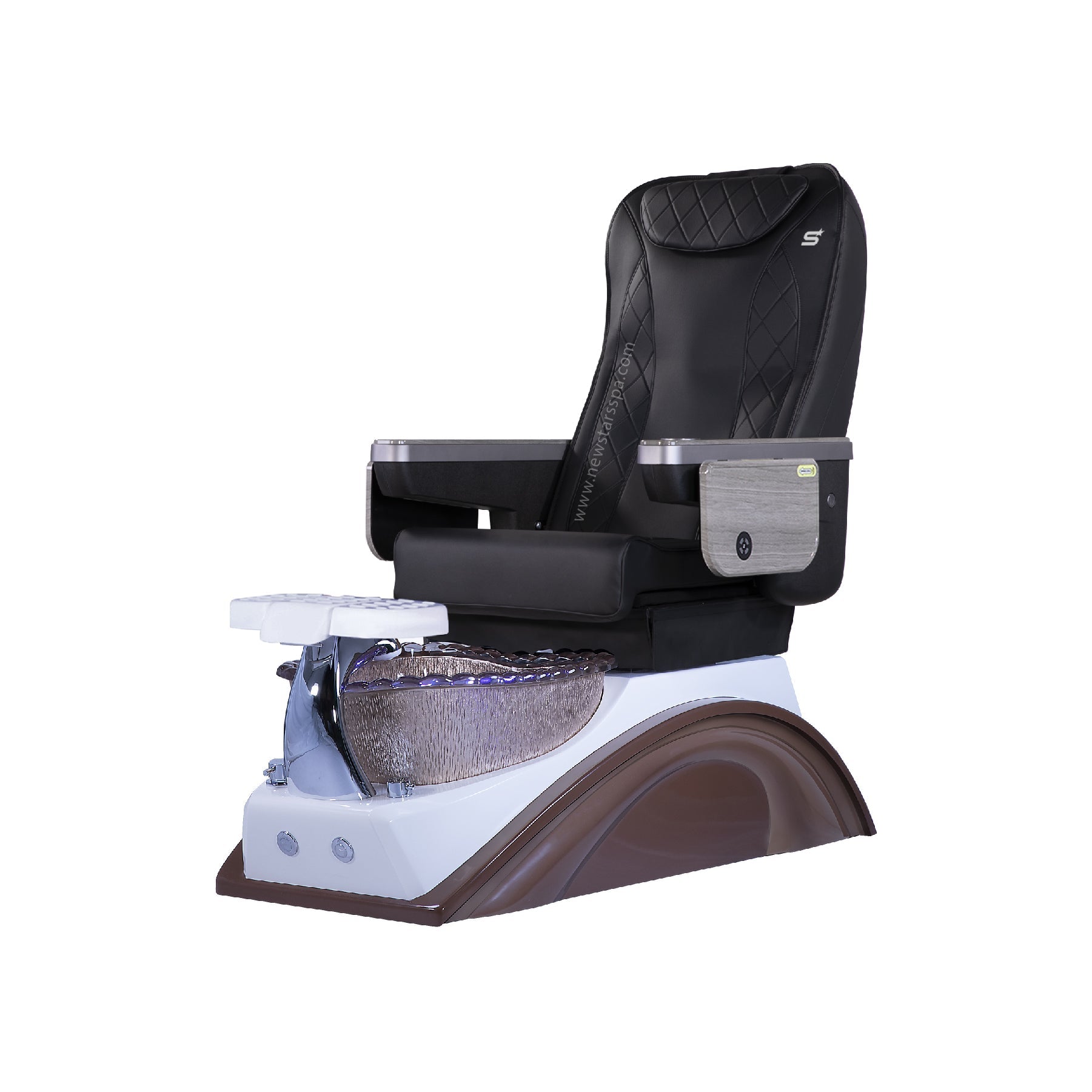 IQ A3-V2 - Off White/Light Teak Tub – New Star Salon Furniture