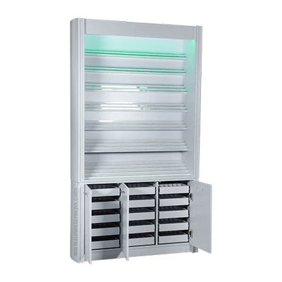 SW Powder Rack w/Cabinet 48" – New Star Salon Furniture