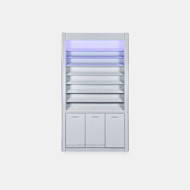 SW Powder Rack w/Cabinet 48" | New Star Spa & Furniture Corp.